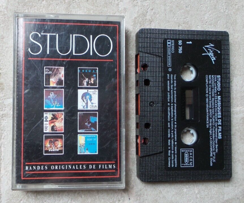 CASSETTE AUDIO MUSIQUE K7 TAPE / VARIOUS - STUDIO. BANDES ORIGINALES DE ...