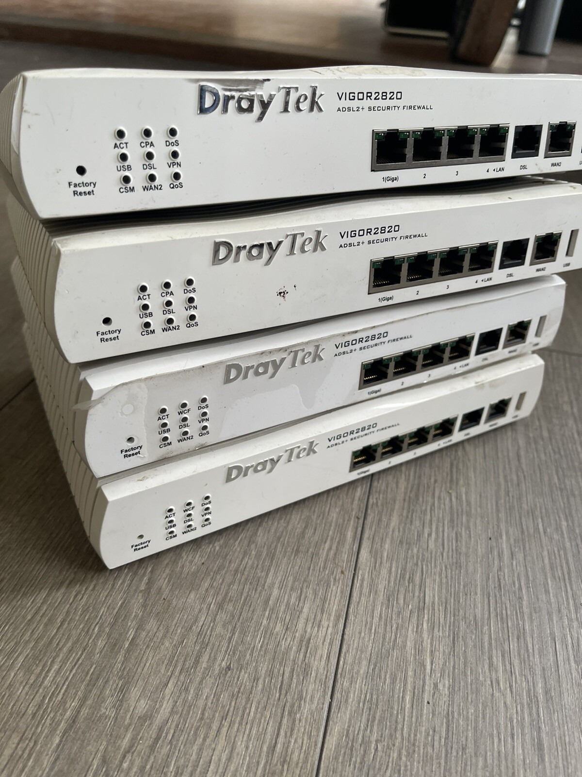 DrayTek Vigor 2820 Annex a Adsl2 Security Firewall Router for sale ...