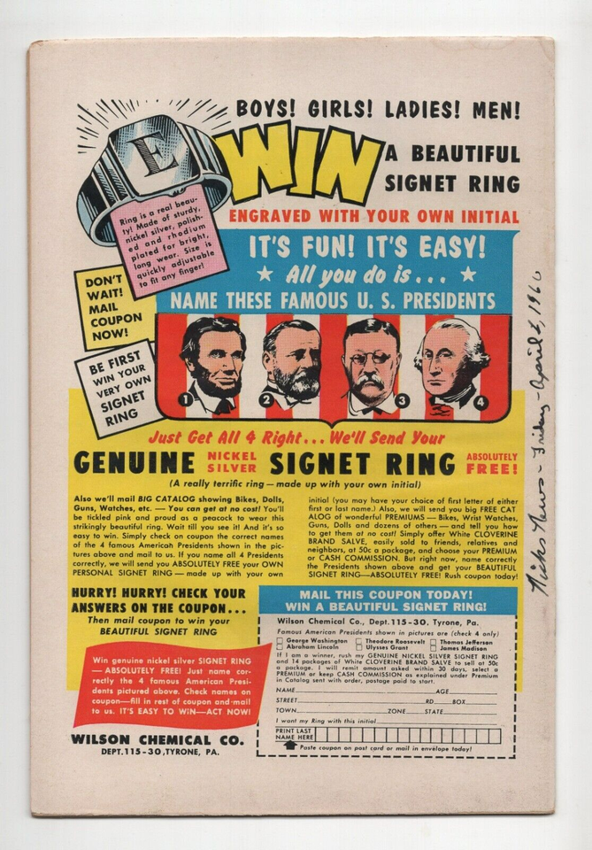 Action Comics #264 4.5 (CRM/OW) VG+ Bizarro Appearance DC Comics 1960 ...