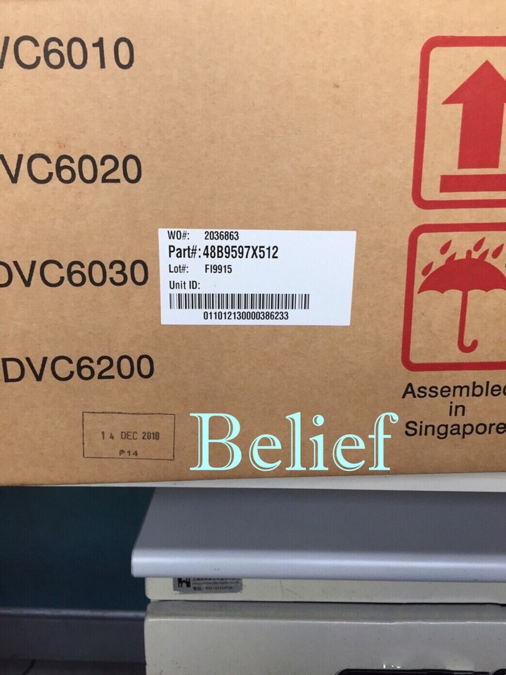 1pc Fisher DVC6030 Brand New Valve positioner dual action Fast DHL or ...