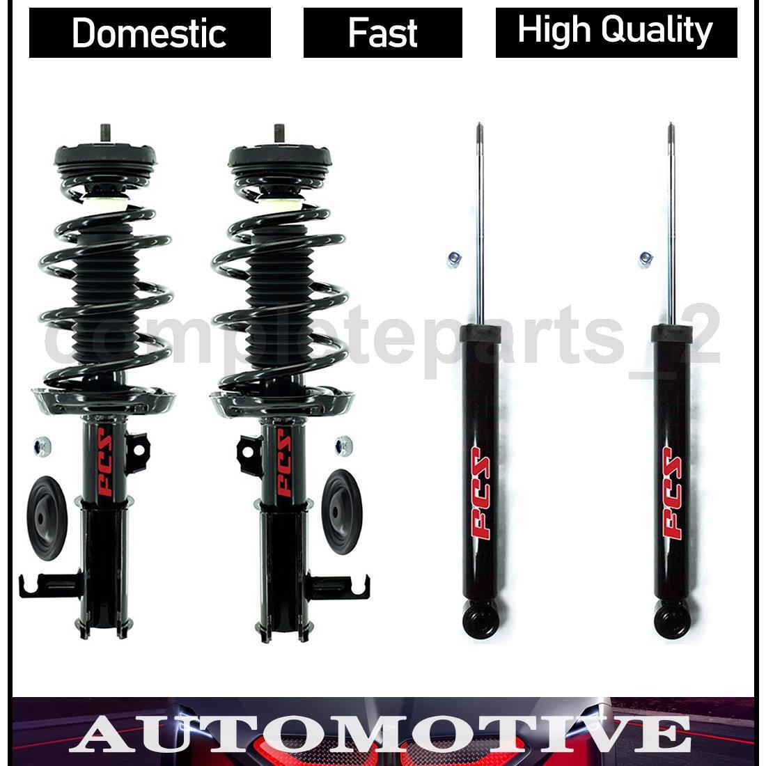 Front Struts w/Coil Springs Rear Shocks Fits 2014 2015 2016 Chevrolet ...