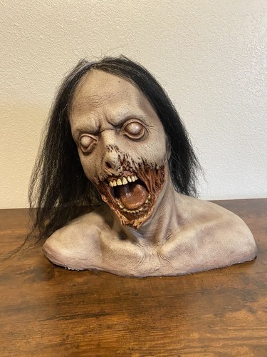 Horror Halloween Prop Zombie Bust By Doomsday FX Studios | eBay