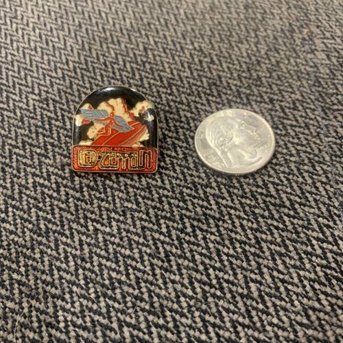 Vintage 70s - LED ZEPPELIN Band Enamel on metal pin - Made in the 1970s ...