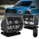 Black LED Remote Control Marine Boat car Truck Searchlight Wireless ...