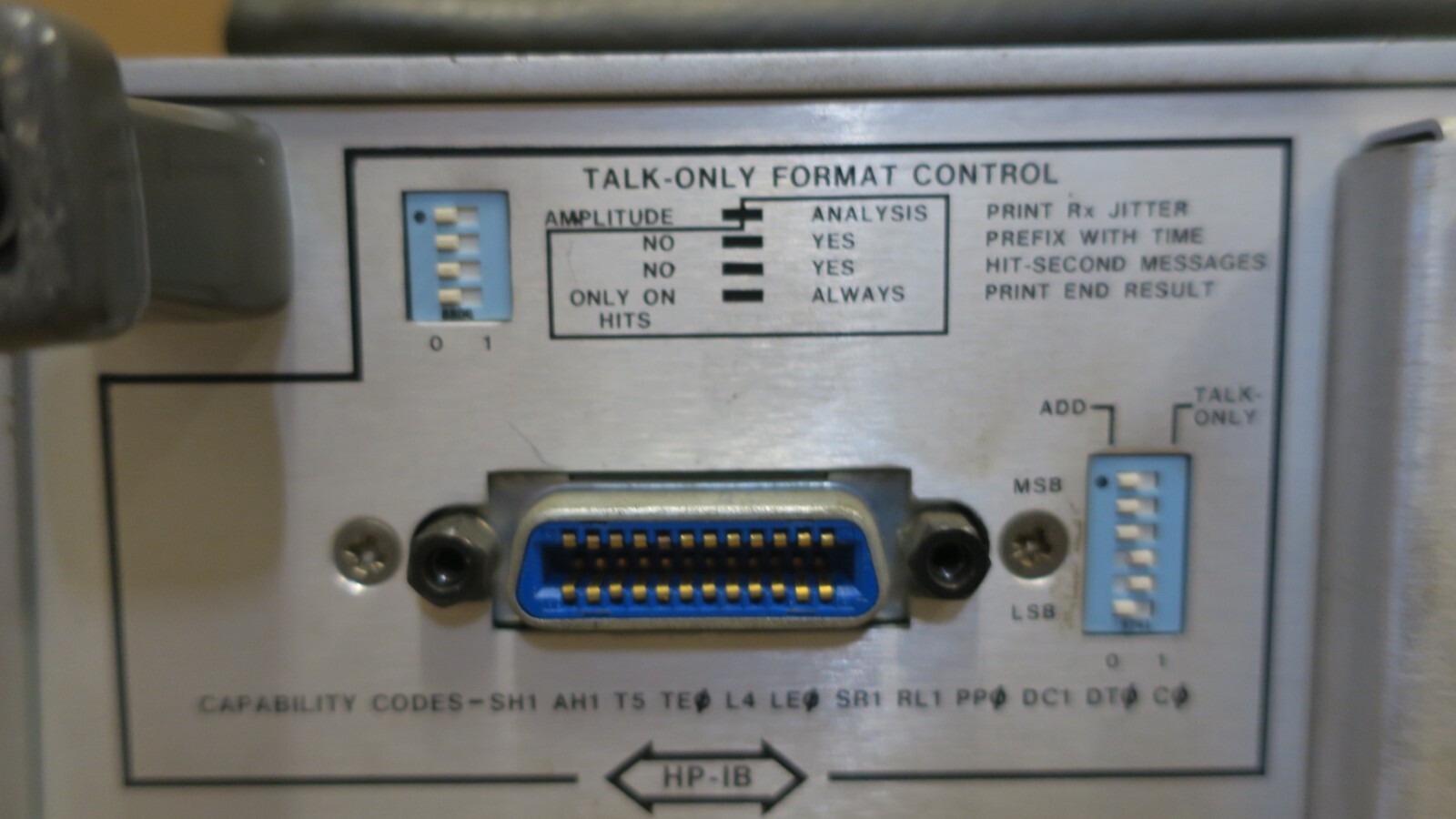 HP / Agilent 3785A PCM/TDM Jitter Generator Receiver Fourth Internal ...