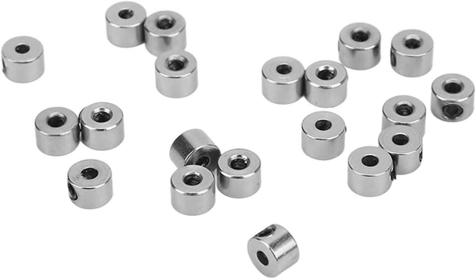 Wheel Collars Rc Rc Airplane Wheels Stainless Steel 20Pcs Landing Gear ...