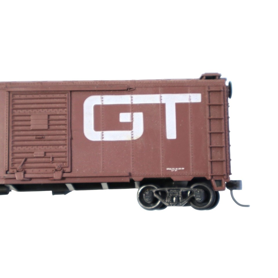 Grand Trunk Western GTW 516158 Brown HO Scale Train Rail Car | eBay