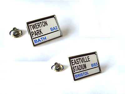 OLD BRISTOL ROVERS STADIUM STREET SIGN LAPEL PIN BADGE GIFT | eBay