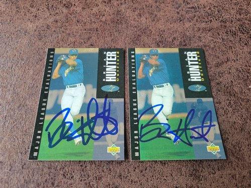 PICK 1 - 1993 Upper Deck Brian Hunter #159 - Atlanta Braves ...