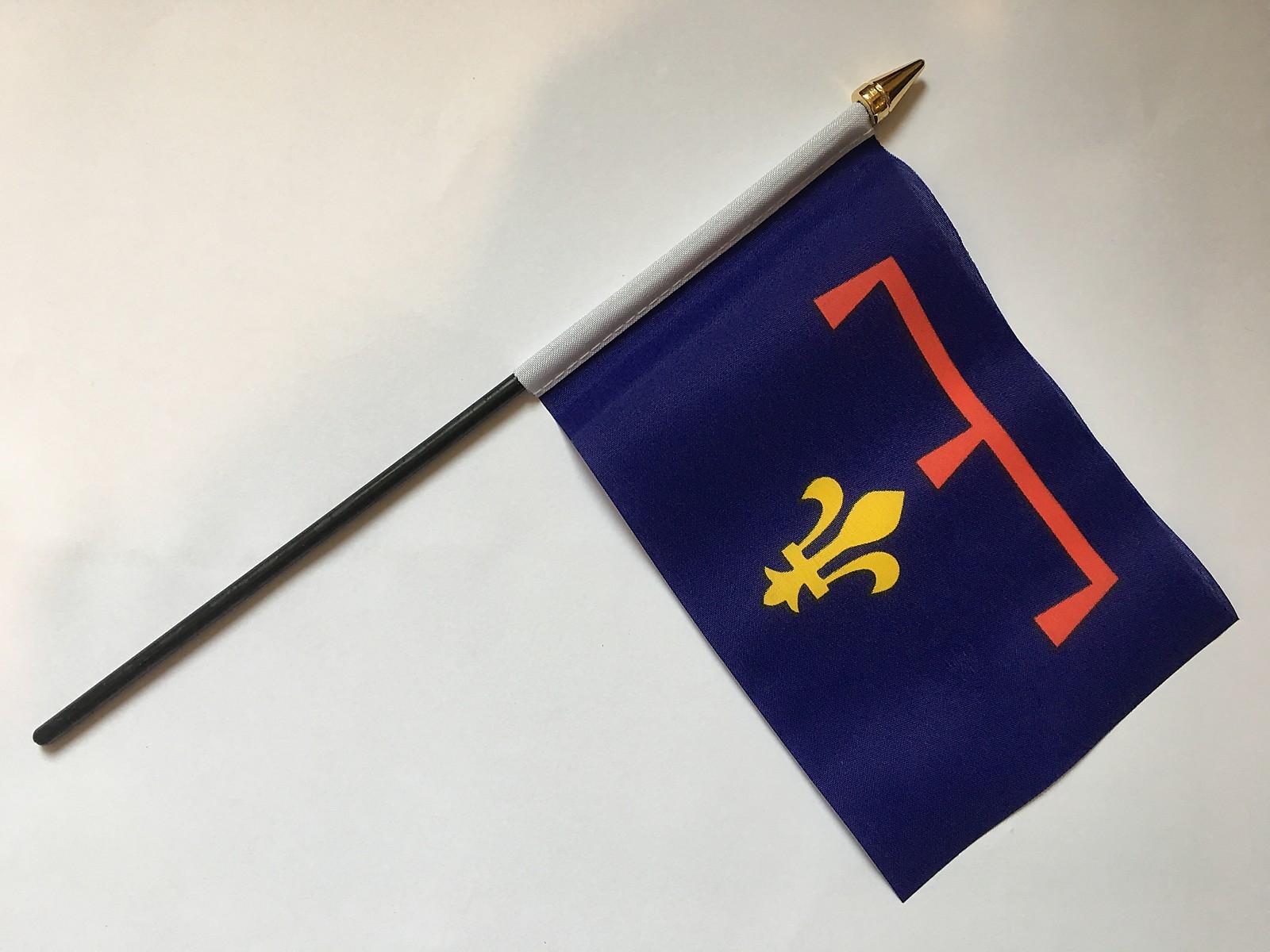 PROVENCE SMALL HAND WAVING FLAG 6"X4" flags EUROPE EUROPEAN FRANCE ...