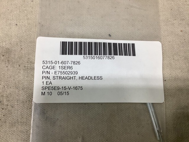 RG-31 MRAP MMPV HDT Vehicle E75502939 Headless Straight Pin 5315-01-607 ...