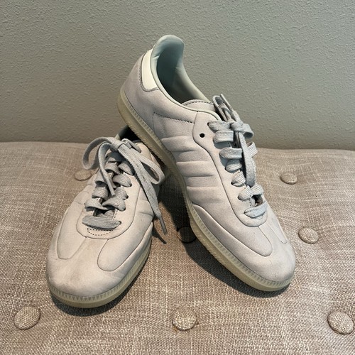 ADIDAS SAMBA SILVER WONDER Leather Sneaker Shoes Gray IE4957 SIZE 6 | eBay