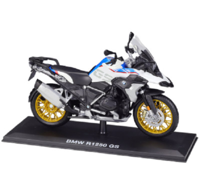 MAISTO 1:12 BMW R1250GS MOTORCYCLE BIKE MODEL with Base NEW IN BOX ...