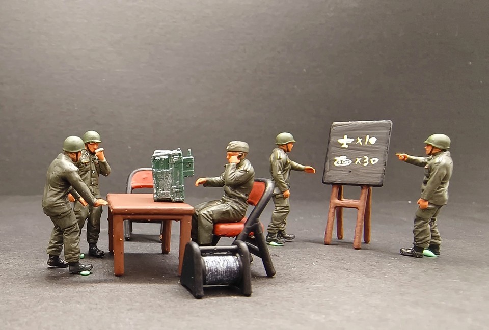 Homemade 1/72 WWII Late German Command Scenario Finished Model ...