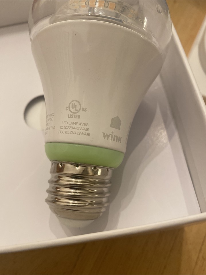 Ge Link Connected Led Bulb A19 60w Soft White Light Bulb Wink App New ...