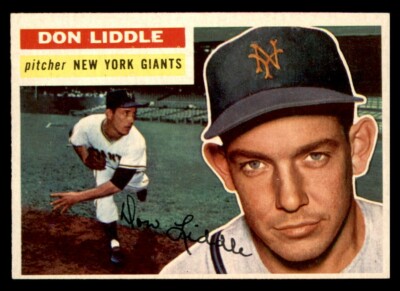 1956 Topps Baseball #325 Don Liddle EX/MT *e1 | eBay