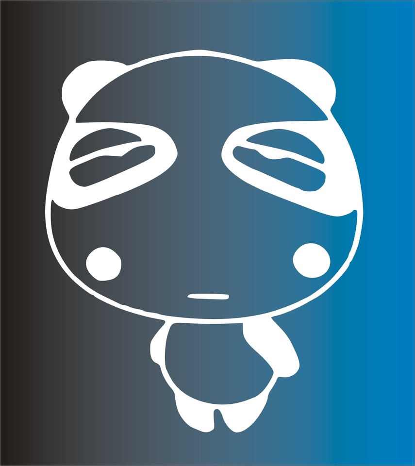 Sticker Vinilo - Oso Panda - Vinyl - Car Tunnig - Pegatina -Fun Wall ...