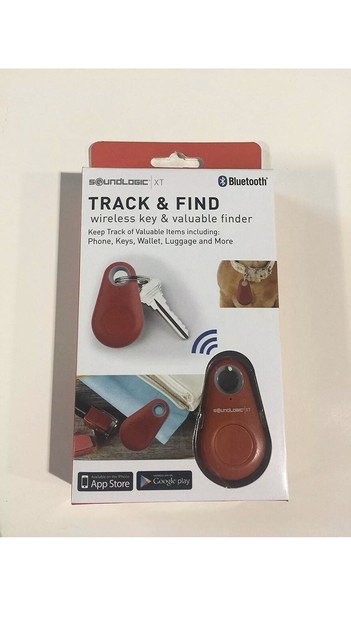 DMG Pkg Soundlogic XT Bluetooth Track & Find Wireless Key Finder Black ...