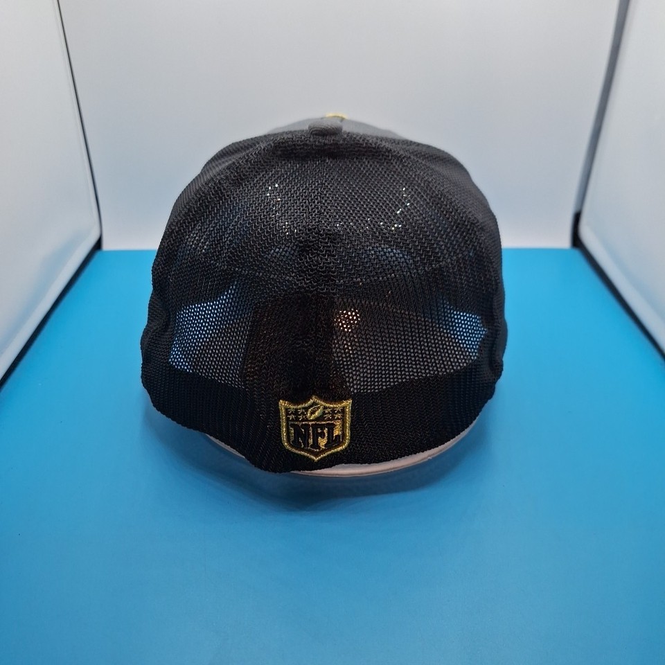 New Orleans Saints Hat L/XL Cap Stretch Draft Logo Mesh Back New Era ...
