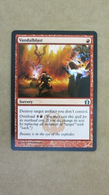 VANDALBLAST RETURN TO RAVNICA RTR MTG MAGIC THE GATHERING UNPLAYED MINT ...