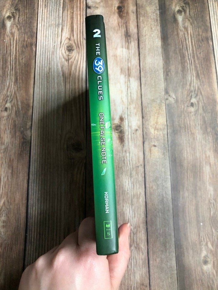 The 39 Clues: One False Note 2 by Gordon Korman (2009, Hardcover ...
