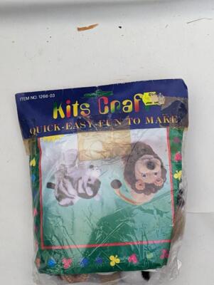 Pipe cleaner Craft Kit Lion and Zebra | eBay