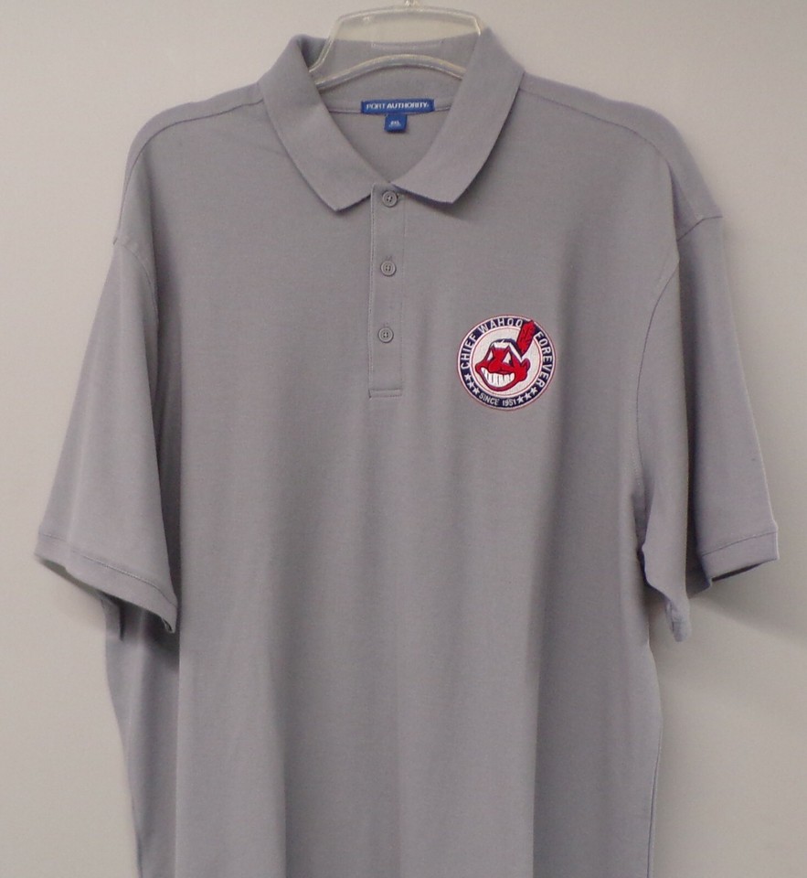 Cleveland Indians Chief Wahoo Forever Since 1951 Mens Polo XS-6XL, LT ...