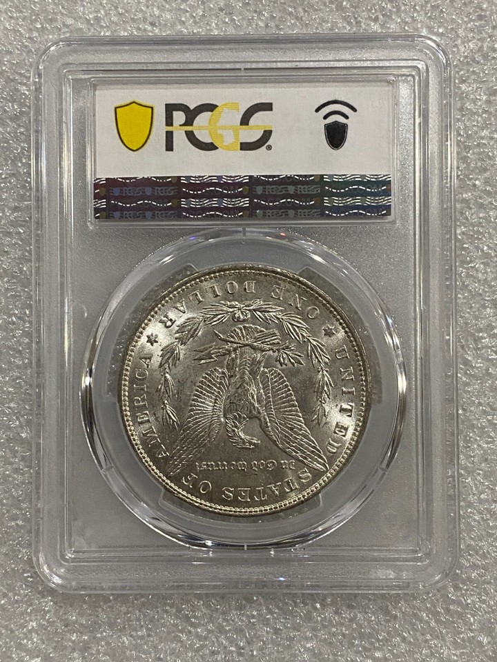 1896 Morgan Silver Dollar ~ PCGS MS63 ~ Golden Sheen ~ (776) | eBay