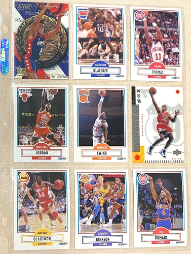 Michael Jordan HUGE LOT In Pages Magic Johnson Rodman Payton Iverson 90 ...