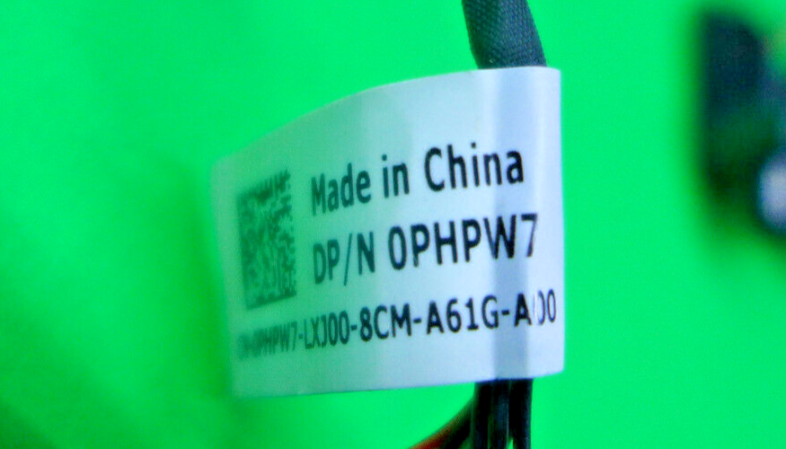 Genuine Dell Precision 3630 Power Button w/LED Cable PHPW7 | eBay