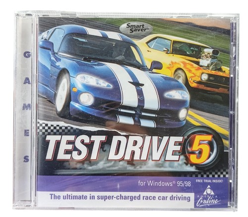 Test Drive 5 CD-ROM Rom PC Video Game Mattel 2000 Race Driving ...
