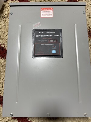 Eaton Cutler-Hammer CPS300208YAK Clipper Power System Surge Suppressor ...