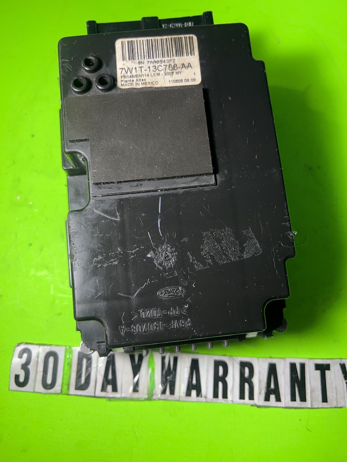 2007-2010 LINCOLN TOWN CAR GRAND MARQUIS LIGHTING CONTROL MODULE 7W1T ...