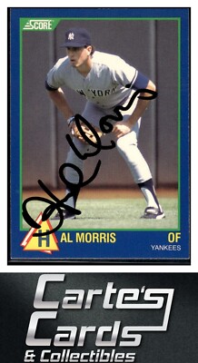 Hal Morris 1989 Score Hottest 100 Rising Stars #8 TTM/IP Signed ...