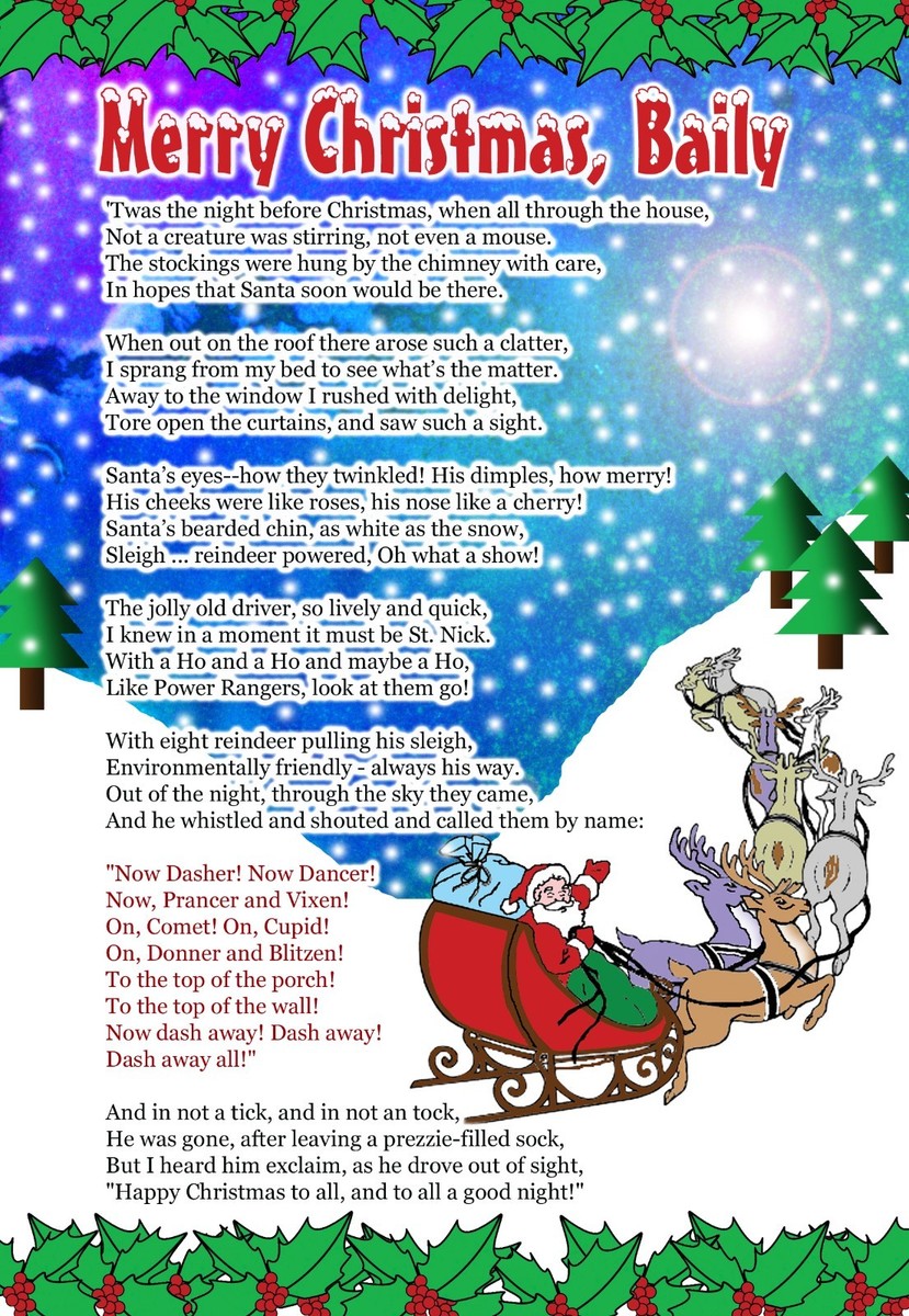 Poem Called Christmas