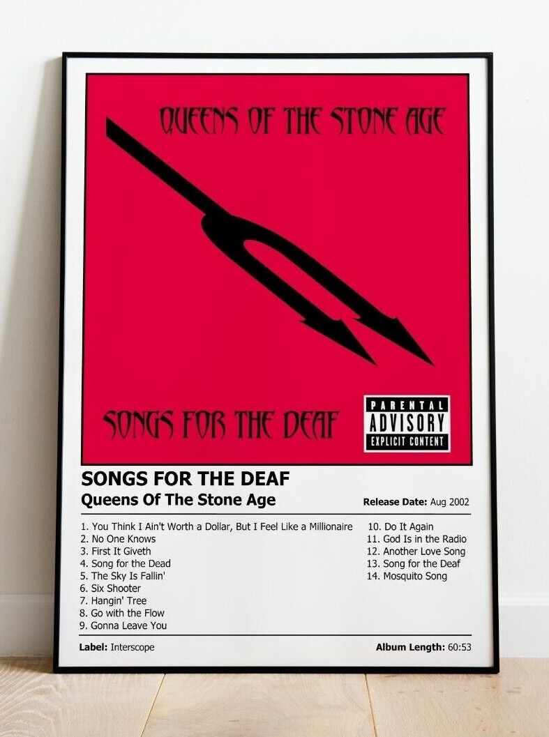 Queens Of The Stone Age Songs For The Deaf Tracklist Queens Of The