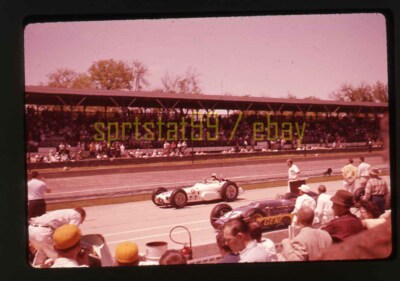 Johnny Boyd #8 @ USAC 1960 Indy Indianapolis 500 - Vintage 35mm Race ...