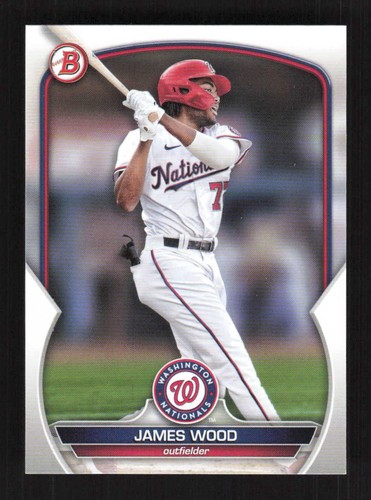 James Wood 2023 Bowman Prospects Washington Nationals #BP-129 | eBay