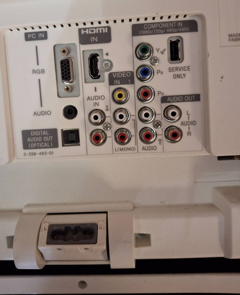 Sony Bravia KDL-19M4000 LCD TV Television Monitor Flat Screen HDMI 2008 ...