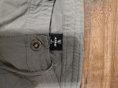 Kuhl Born In The Mountains Hiking Pants Size 2 Reg Women's Horizon Gray ...
