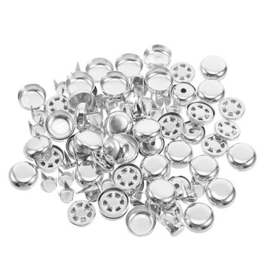 200pcs Baseball Cap Button Top Replacement, Metal Round Buttons For Hat ...