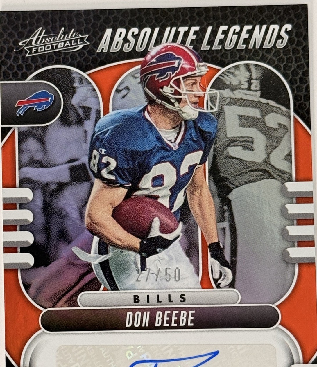2023 Panini Absolute - Absolute Legends Signatures Don Beebe #AL-BB ...