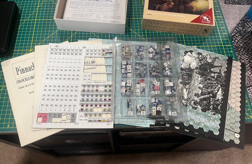 Chancellorsville - Pinnacle of Victory Board Wargame - Richard Berg | eBay