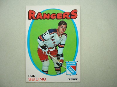 1971/72 O-PEE-CHEE NHL HOCKEY CARD #53 ROD SEILING EX/NM SHARP!! 71/72 ...