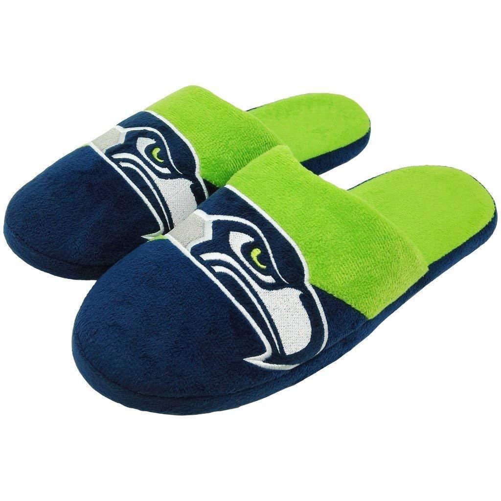 NFL Seattle Seahawks Colorblock Men's Slide Slippers | eBay