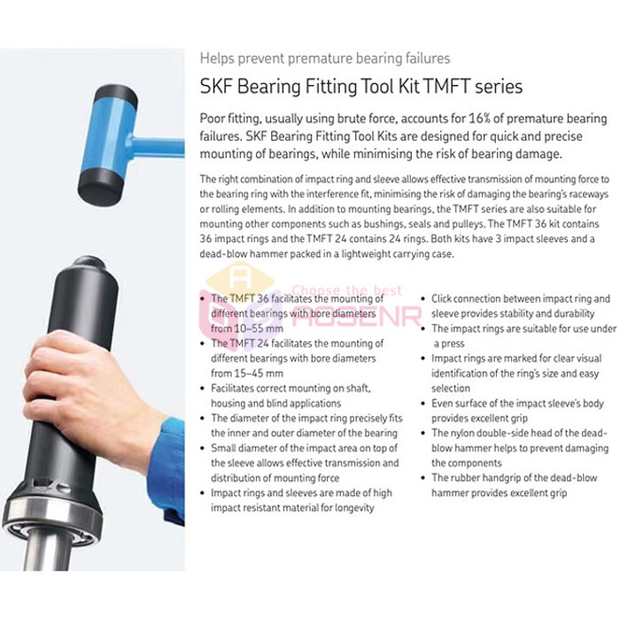 SKF TMFT36 Bearing Installing Tool Bearing Fitting Tool Kit | eBay
