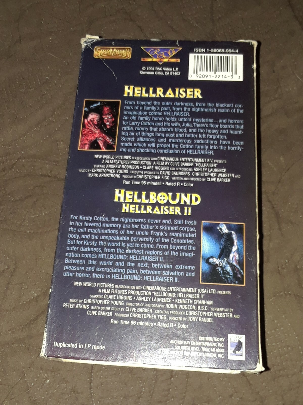 Hellbound: Hellraiser 2 (VHS, 1997) for sale online | eBay