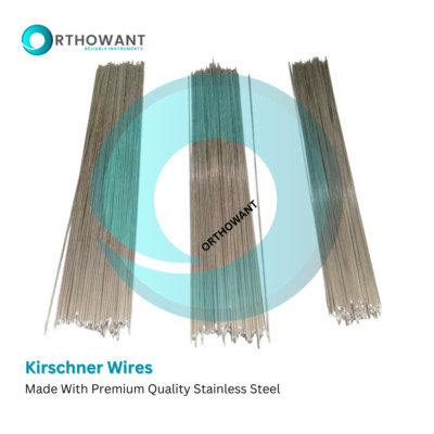 K-Wires Orthopedic Kirschner Wires Pins 200Pcs Size 1.1mm, 1.6mm, 2.0mm ...
