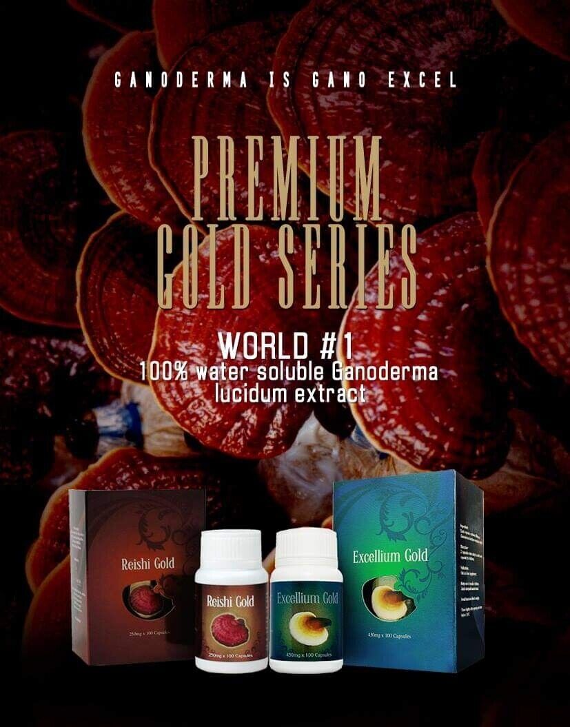 Gano Excel Reshi Gold + Excellium Gold (Lingzhi Mycelium) | eBay