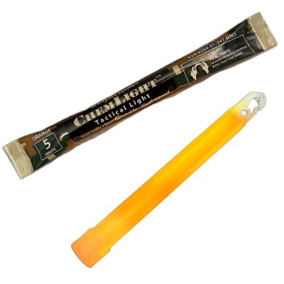 Lot 20 CYALUME HI Intensity Tactical Lightsticks Orange Prepper ...
